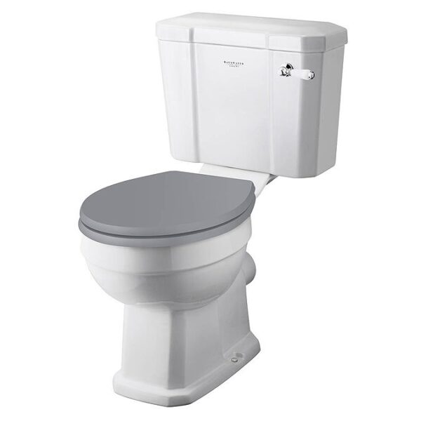 Bayswater Fitzroy Traditional Close Coupled Toilet with Ceramic Lever ...