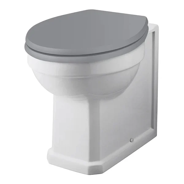 Bayswater Fitzroy Comfort Height Traditional Back To Wall Pan - Fizzy Bath