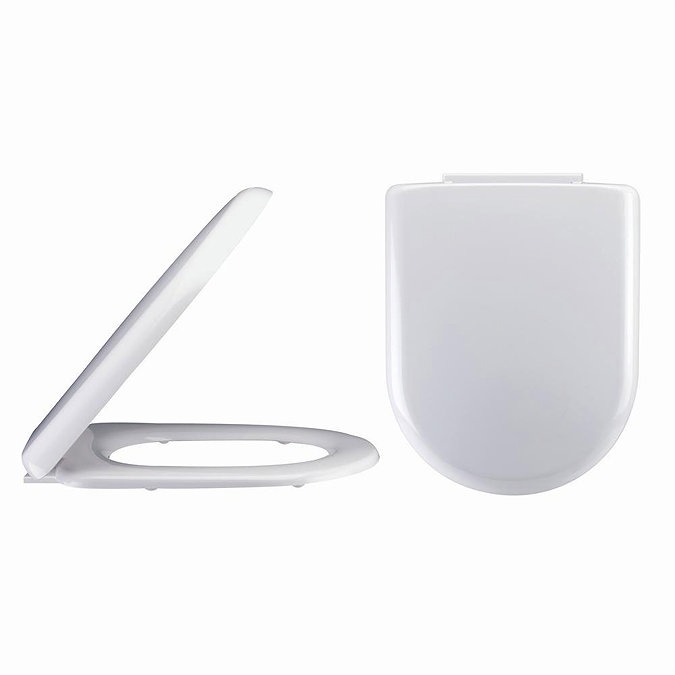 Back To Wall Rimless Toilet with Soft Close Seat + Concealed Cistern ...