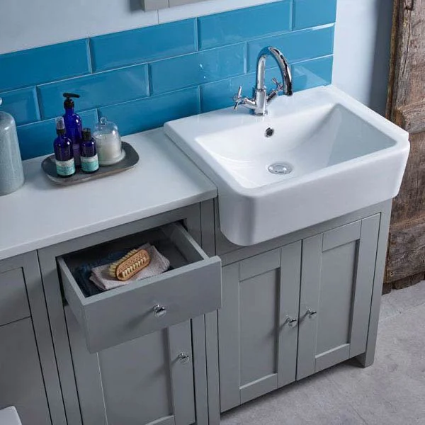 Tavistock Lansdown 700mm Freestanding Unit with Basin – Pebble Grey ...