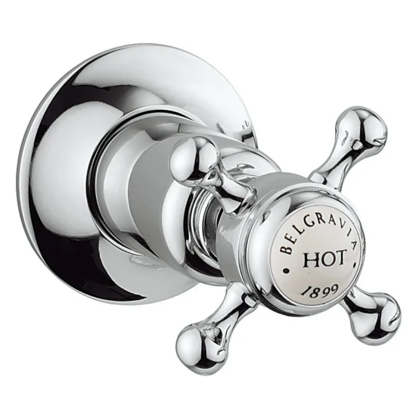 Crosswater – Belgravia Crosshead Long Nose Basin Taps - Fizzy Bath