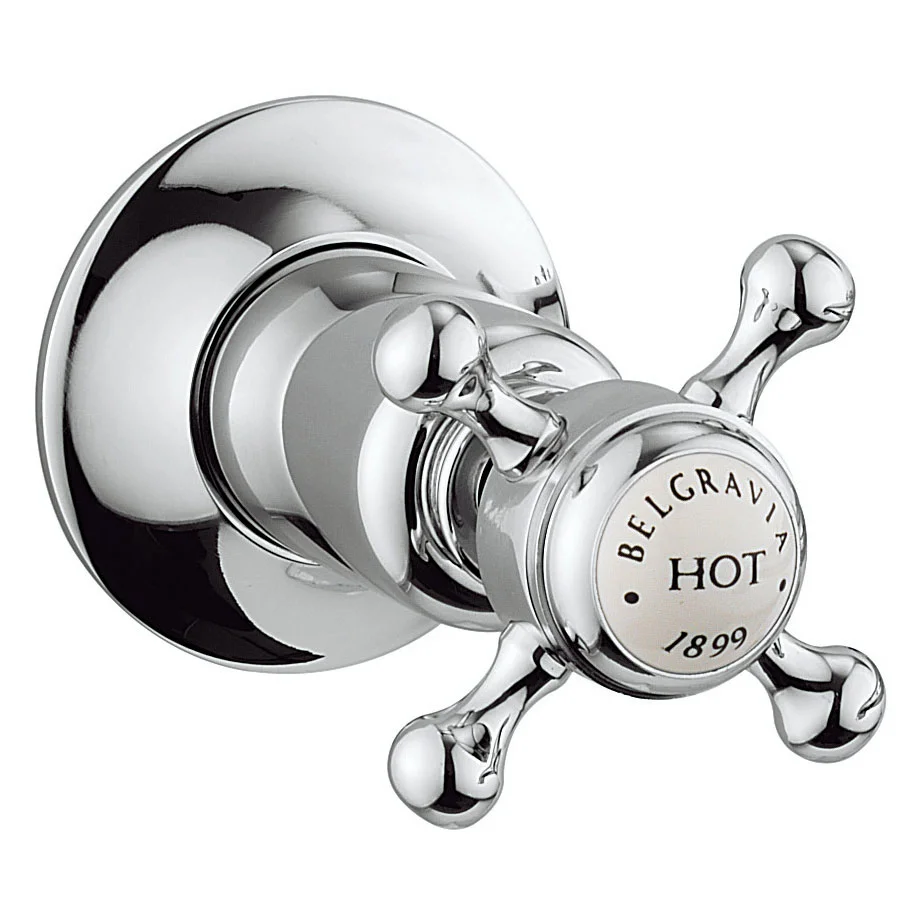 Crosswater – Belgravia Crosshead Long Nose Basin Taps - Fizzy Bath